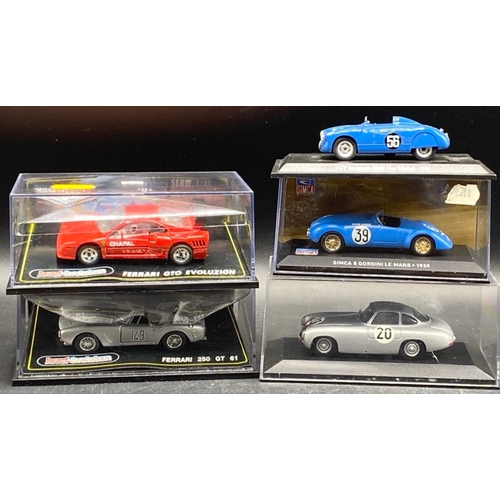 21 1:43 Scale Race Cars (3500g) Includes:- 3 Solido 3 Gordini 4 Max ...