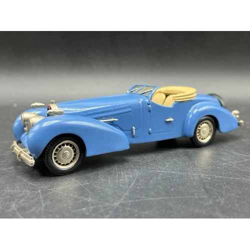 2 Western Models Bugatti models in boxes with packaging (450g) WMS 16X 1935 Bugatti T46 5.3 litre Ro