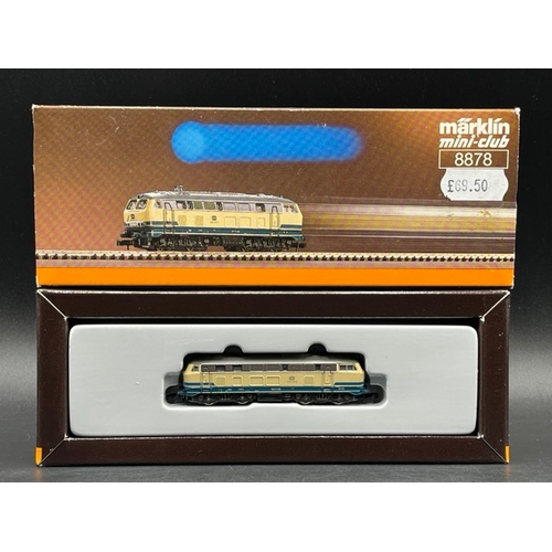 Marklin 8878 Z gauge - Marklin 8878 Class BR 218 438-0 of the DB ...