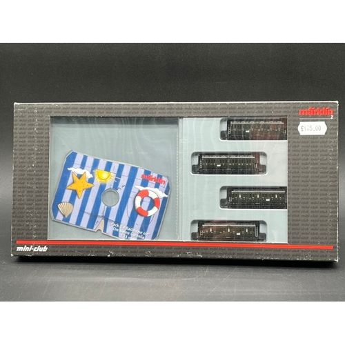 Marklin 87055 Z gauge - "Berlin Commuter Service" Compartment Car Set ...