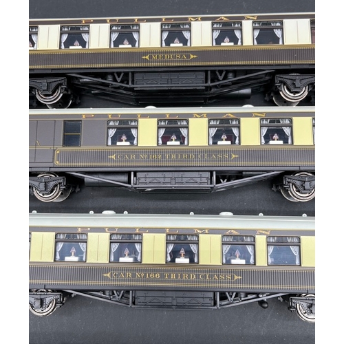 7 OO gauge Hornby Pullman coaches includes Hornby R4377 Devon Belle ...