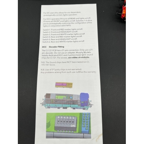 Murphy Models OO gauge Class 121 Diesel Locomotive MM0134 IE Logo ...