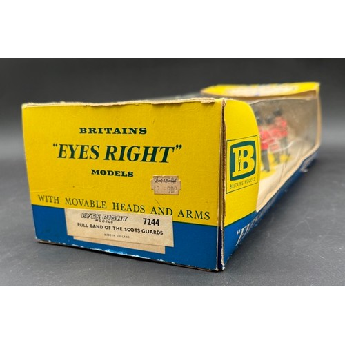 Two Boxed Britains Regimental Sets - 7244 & 7226. (500g) "Eyes Right ...