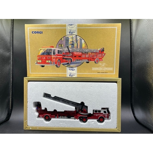 5 Corgi Fire Trucks in boxes appearing undisturbed from original ...