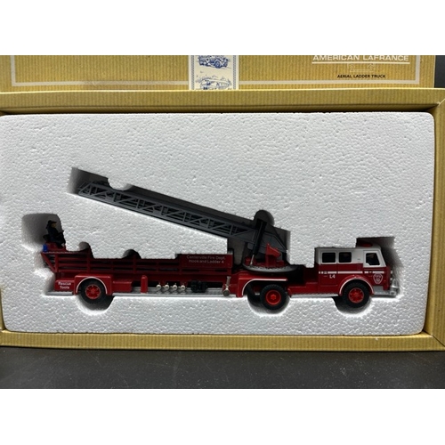 5 Corgi Fire Trucks in boxes appearing undisturbed from original ...