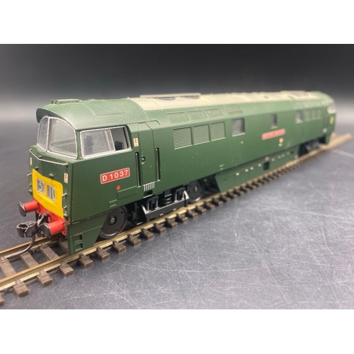 Heljan 5201 Class 52 diesel D1037 "Western Empress" in green with small ...