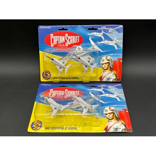 Gerry Anderson collection of carded Captain Scarlet models (6) Stingray ...