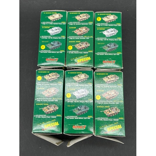 44 Resin scale models of tanks and other military vehicles - Made in ...