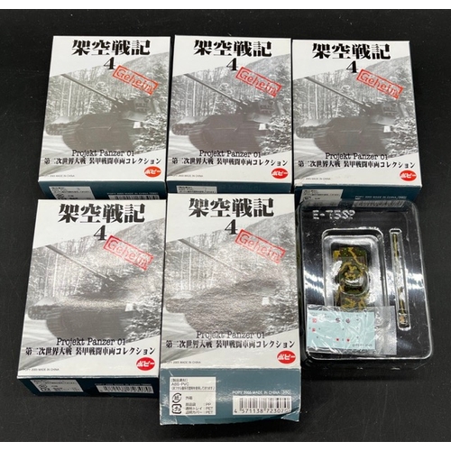 44 Resin scale models of tanks and other military vehicles - Made in ...