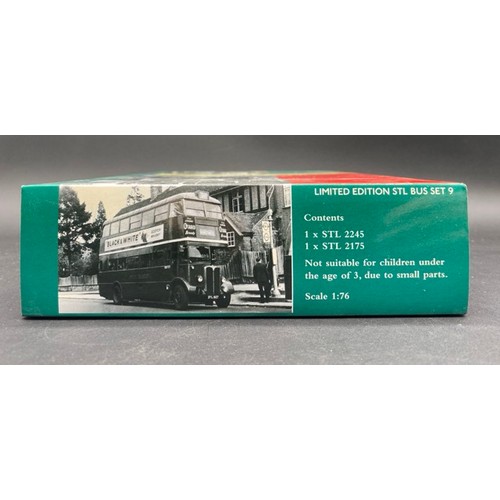 London Transport Museum STL's Limited Edition Set No.9 Two Bus pack in ...