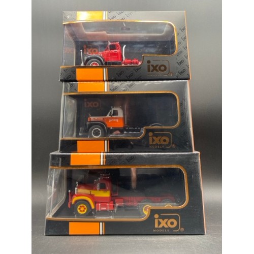 3 IXO Models Trucks - 1:43 scale - As New in Box TR131.22 Mack B 61 ...