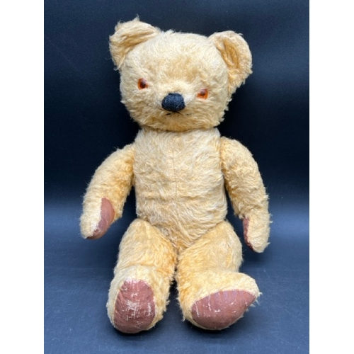 9 Pre-loved Teddy Bears Chad Valley with musical box; others without ...