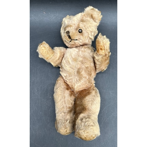 9 Pre-loved Teddy Bears Chad Valley with musical box; others without ...