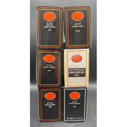 Six 1:76 EFE Buses Boxed undisturbed models AEC RF Bus LONDON COUNTRY ...