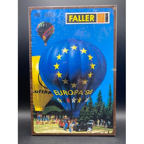 Two sealed Faller HO kits - B-310 Ferris Wheel - 1003 Europa 93 Hot Air ...