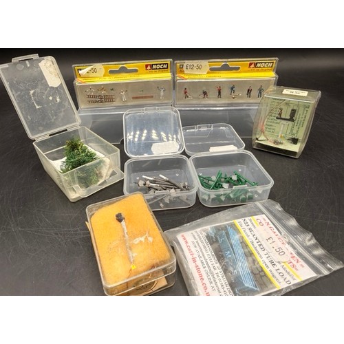 N gauge Scenic accessories, most notably Noch 36062 Lumberjacks and ...