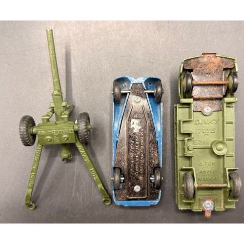 6 Dinky models, with Dinky 1955 France catalogue and No.13 both un ...