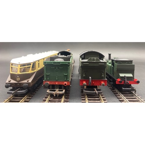 Four OO GWR Locomotives Boxed and each Tested Runner Hornby R2679 A1X ...