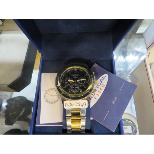 NAUTICAL TIME WATCH