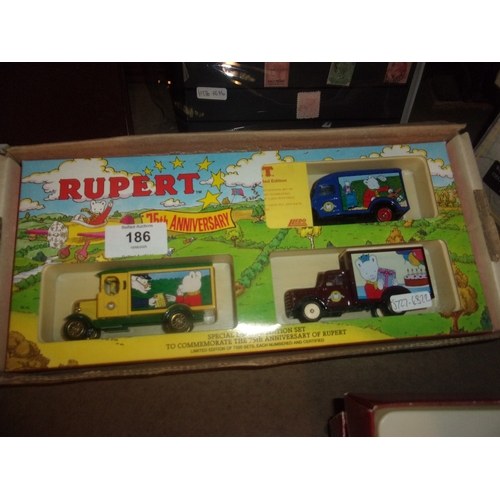 RUPERT THE BEAR MODEL SET