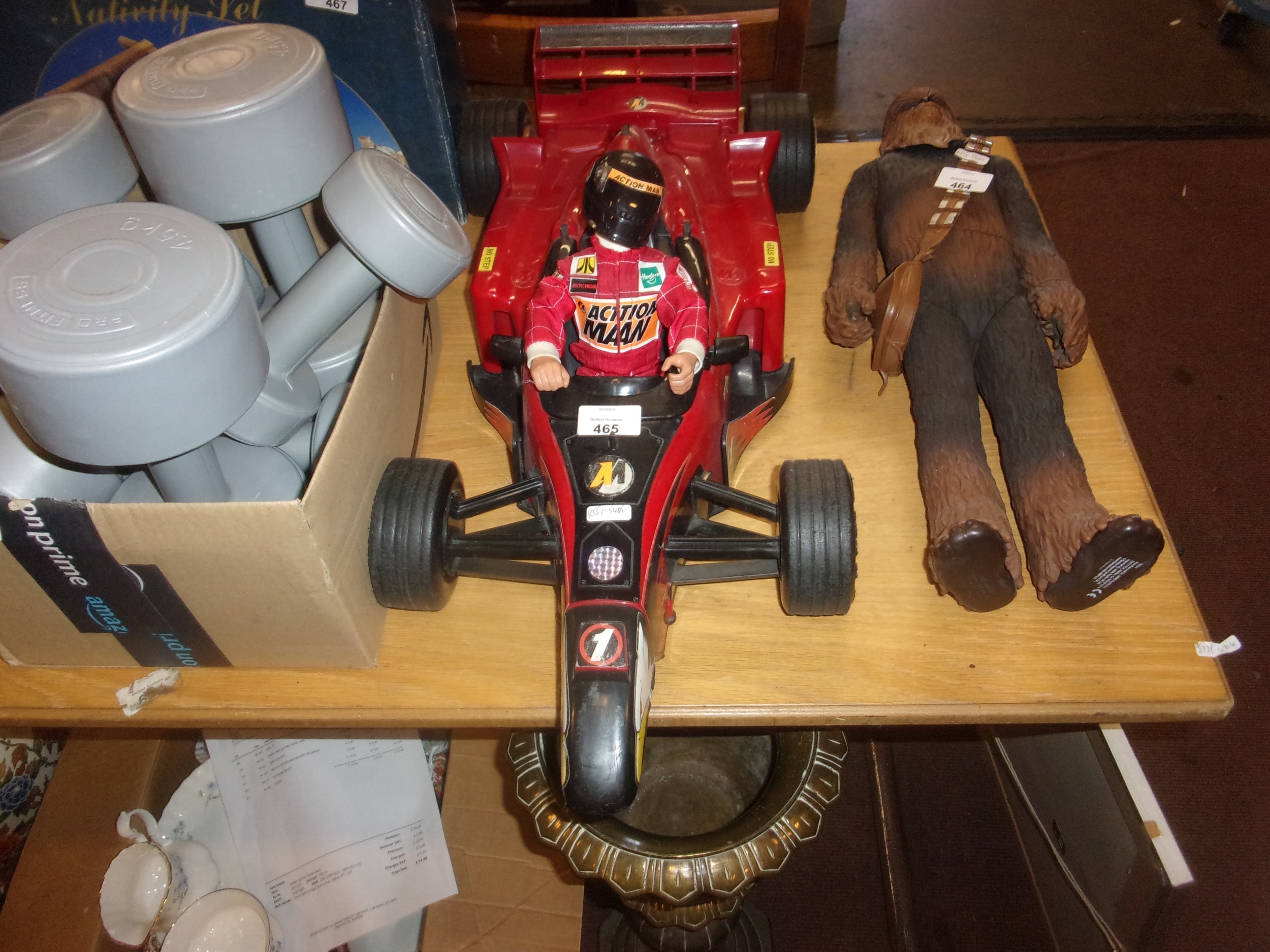 ACTION MAN F1 CAR