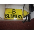 SMALL TIN SIGN
