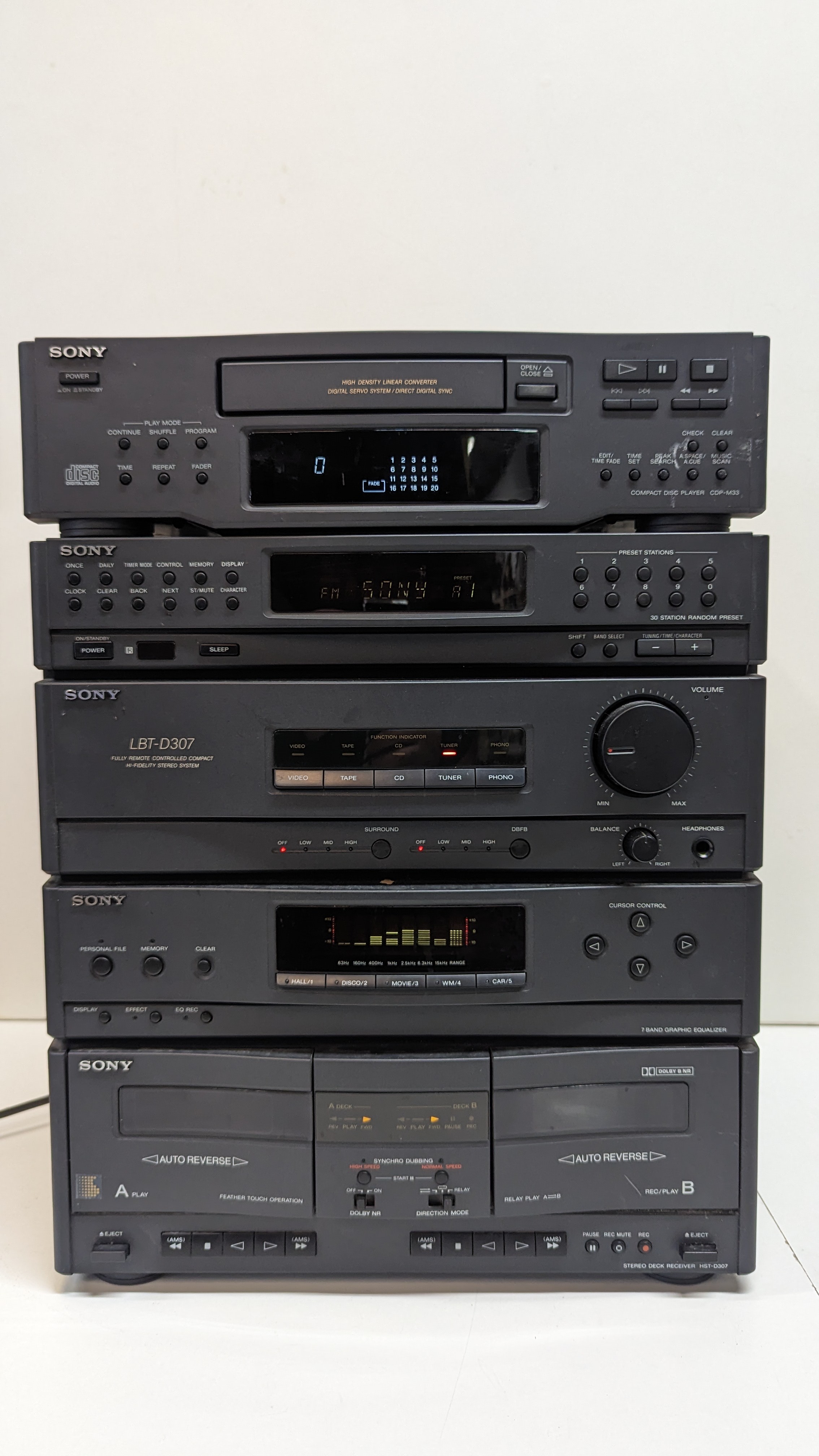 A Sony LBT D307 Hi Fi System