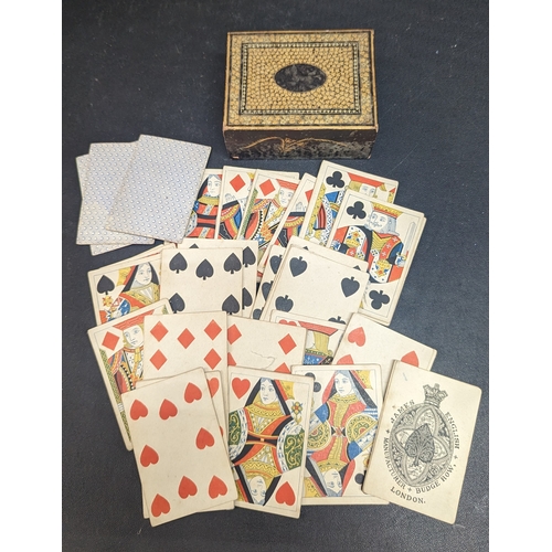 Mid 19th Century Victorian Playing Cards in Original Box made by James ...