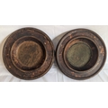 1930's Wooden Church Collection Plates - 5 x 26cm