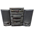 Kenwood Stack System Including: P38 Turntable, X58 Double Cassette Deck ...