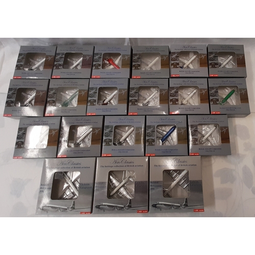 Aero Classics x 15 Aviation models scale 1:400 includes BAC1-11 ...