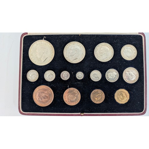 A 1937 Cased Specimen Coin Set