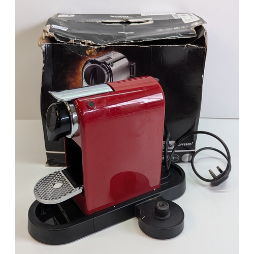 Nespresso Citiz Chrome Magimix Coffee Machine - Back Fascia Missing