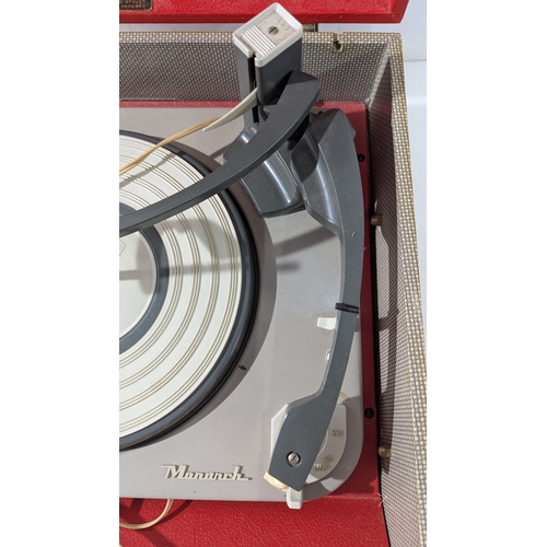 Dansette Major Portable Record Player with Monarch Turntable – Working ...