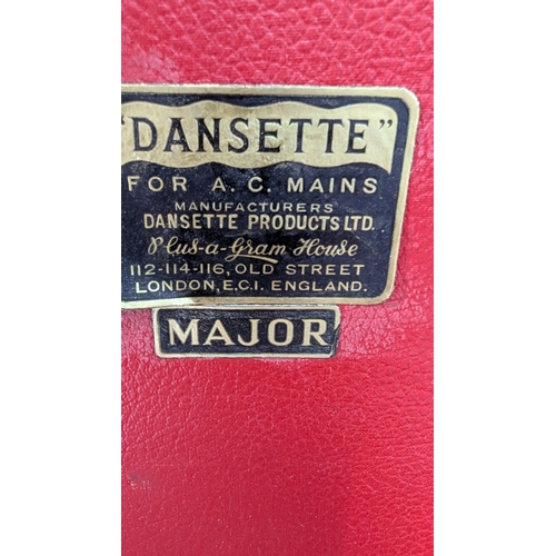 Dansette Major Portable Record Player with Monarch Turntable – Working ...