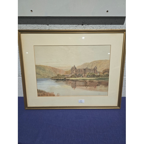 stanley cooper water colour abbey scene