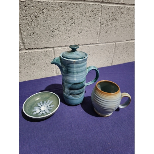 studio art tea pot made in england