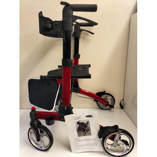 New Ableworld A Fold 4 Wheel Walker.