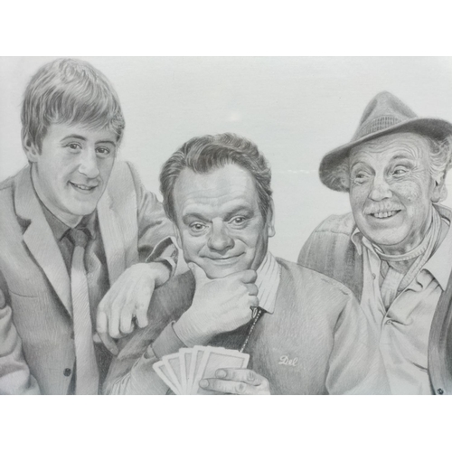 Jonathan Roberts Pencil Print of 'He Who Dares' - Rodney, Del Boy and ...