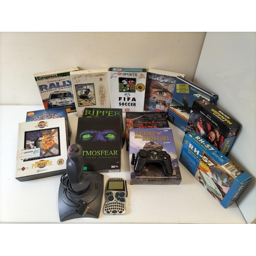 Box of Retro PC CD Rom Games to include Overlord White Label, Strike ...
