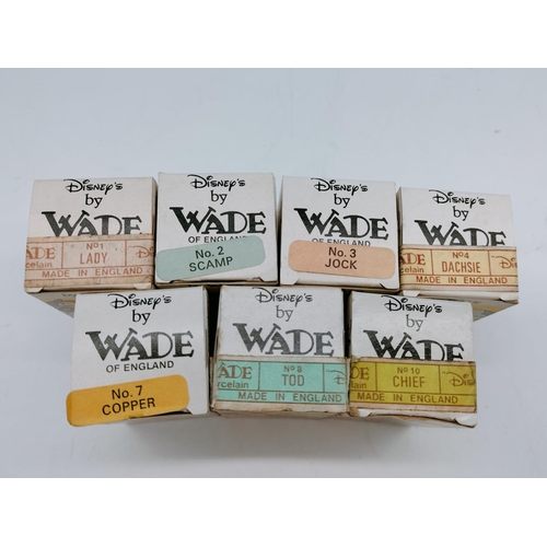 Boxed Wade Disney's 'Lady and the Tramp' Figures (7) - No7 Copper, No8 ...