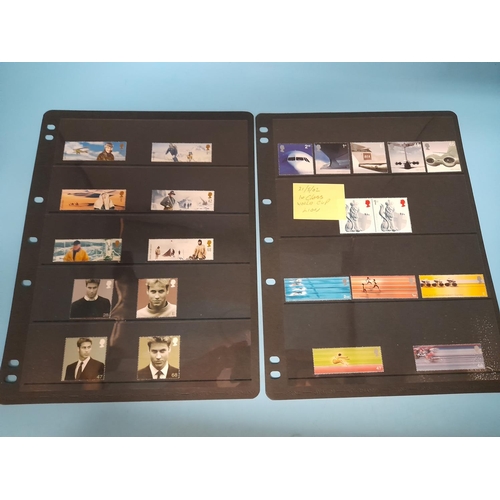 Royal Mail Collection of Picture Stamp Sets and Loose Stamps. Unused.
