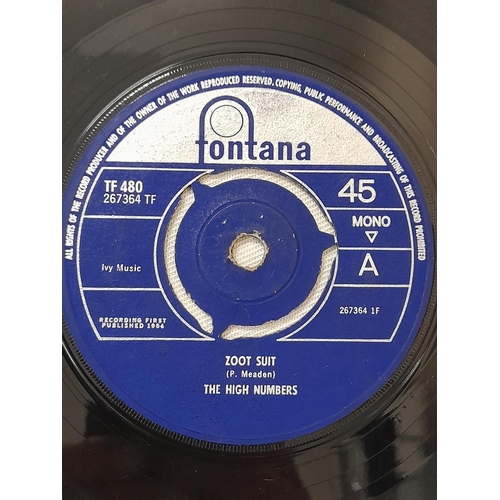 Rare, The High Numbers (The Who) TF480 "Zoot Suit" Original 1st Mono ...