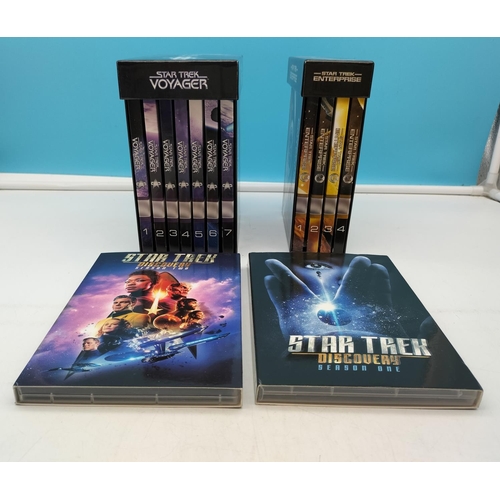 Boxed DVD Star Trek Sets -'Voyager The Full Journey, 'Enterprise The ...