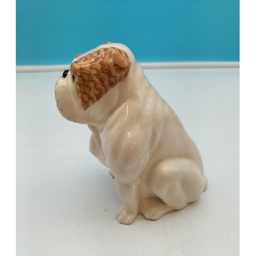 Beswick Figure of a Bulldog. 12.5cm Tall.