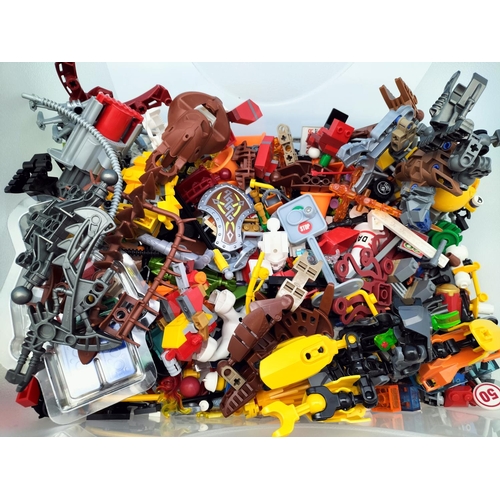 3 Boxes of Mixed Lego to include Bionicles, Figures, etc.