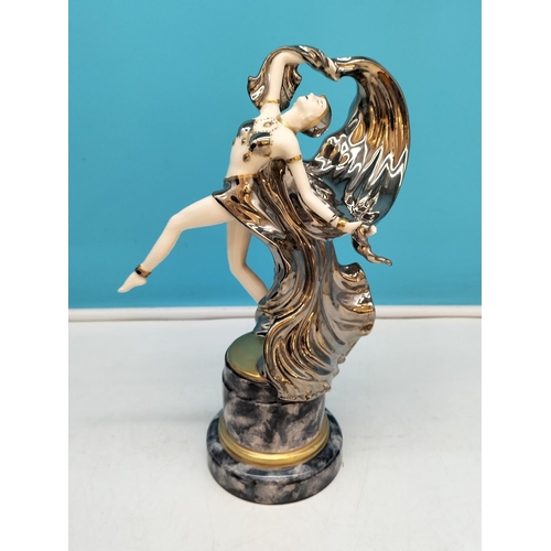 Boxed Tim Perks Art Deco Style Limited Edition 6/100 28cm 'Spirit of ...