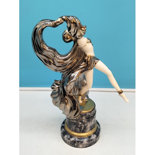 Boxed Tim Perks Art Deco Style Limited Edition 6/100 28cm 'Spirit of ...