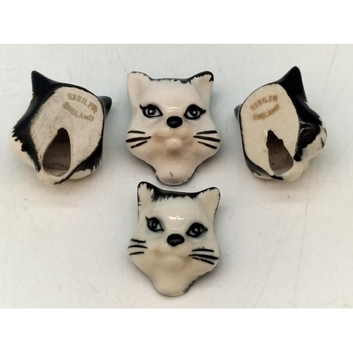 Basket of Cat Figures (15) to include Shudehill, Szeiler, Beswick and ...