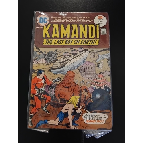 DC Comics 1973 'Kamandi - The Last Boy on Earth' Issue Nos 10, 24 and 30.